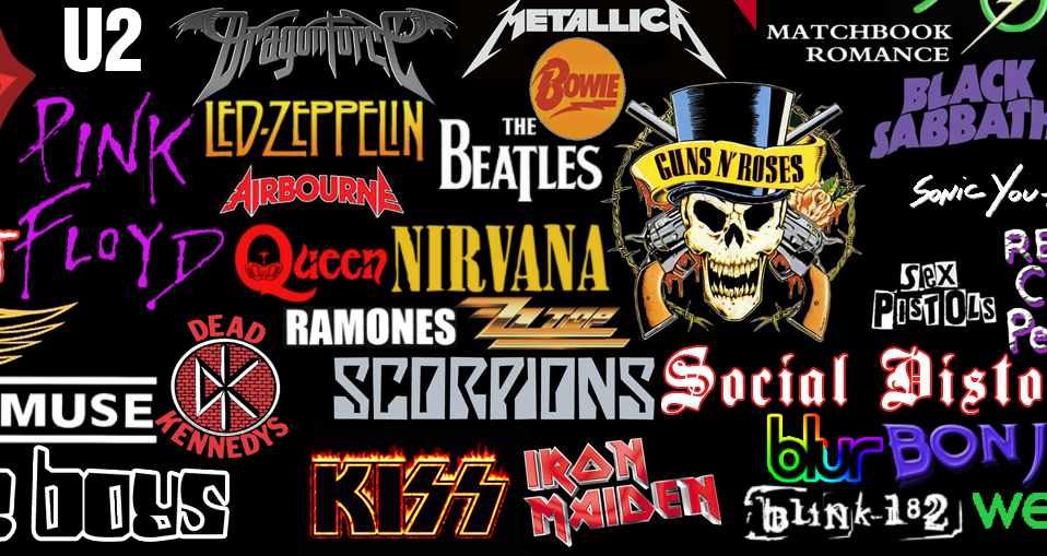 Iconic Rock Band Logos and Their Meanings | Adam Shop